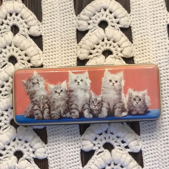 Vintage | Accents | Vintage Kitty Tin Thornes Toffee Tin England | Poshmark